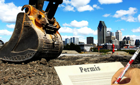Construction permit in Quebec, Canada & license of construction